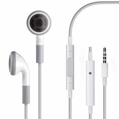 Handsfree Original Apple (with Mic & Volume Control) | Hueco Gadget