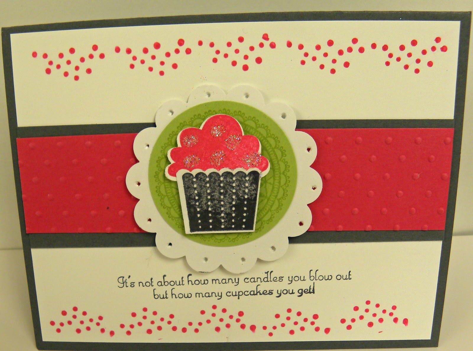 Devoted Stamper: Create a Cupcake, the Perfect Birthday Card!!!