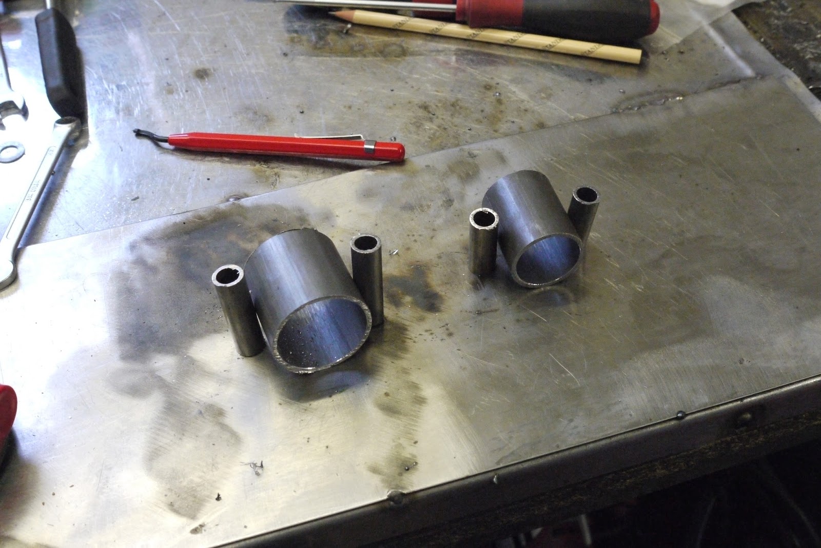 Greasy Greg: The XS Triple Sidecar - steering damper and finishing touches