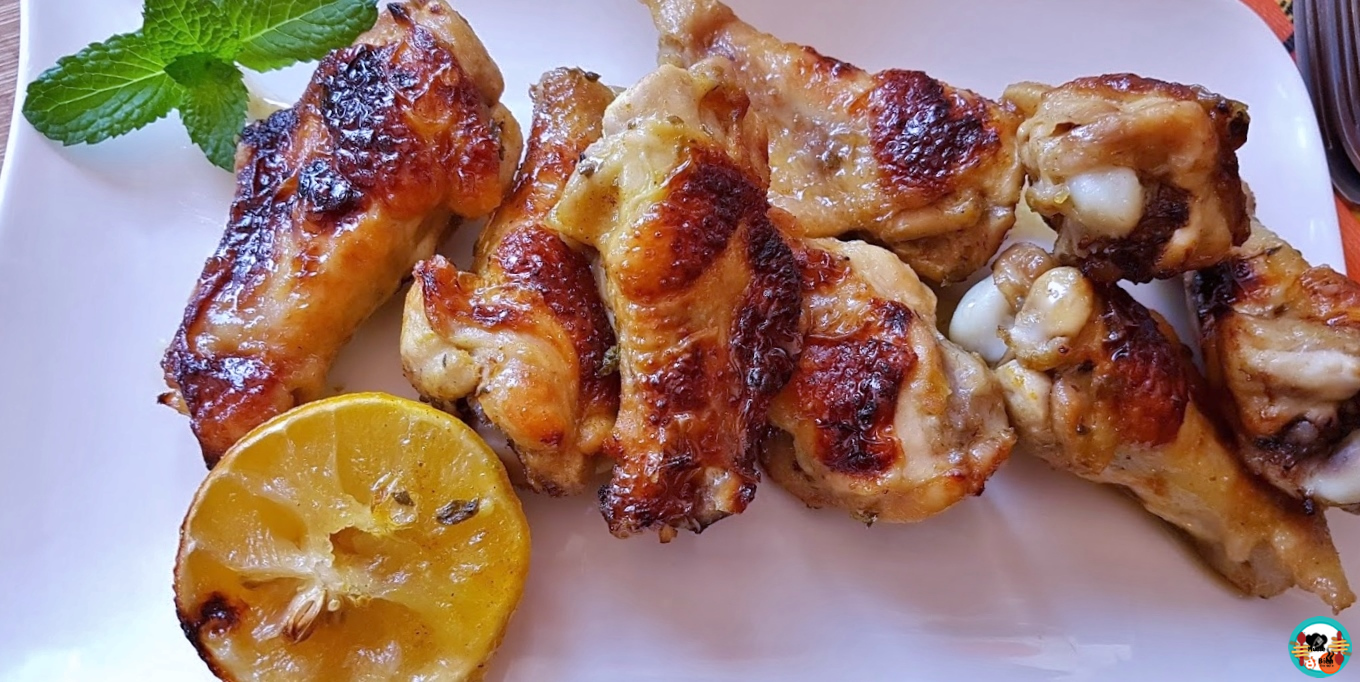 Alitas de pollo con limón y miel - ¡Huele Bien!