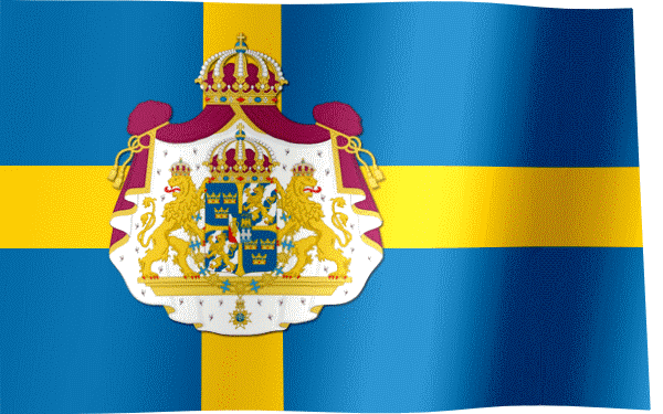 Sweden Flag GIF (Sveriges flagga) - All Waving Flags