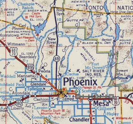 2016 Fall Mountain Trip Part 25; Arizona State Route 69 and Interstate ...