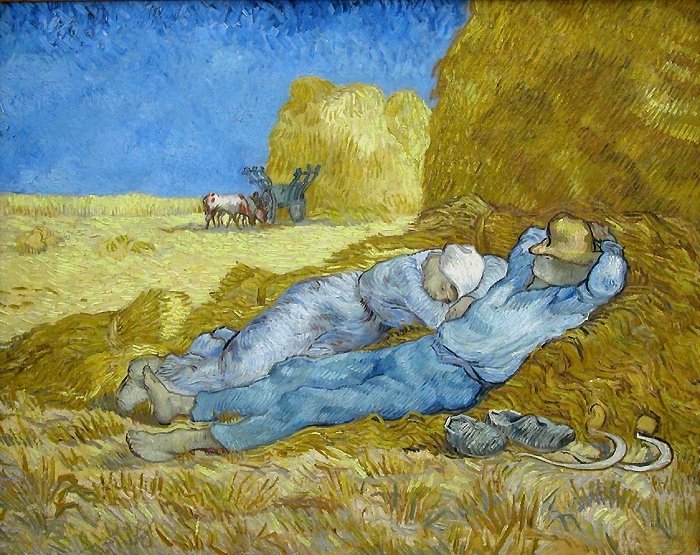 The Famous Painting: The Siesta