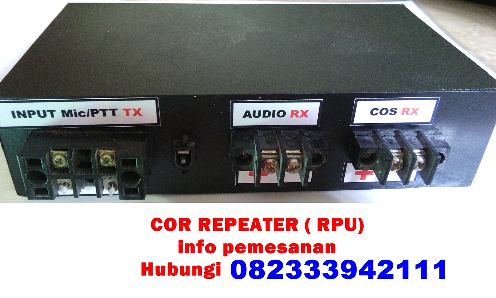 JUAL FILTER REPEATER / RPU VHF: COR INTERFACE REPEATER