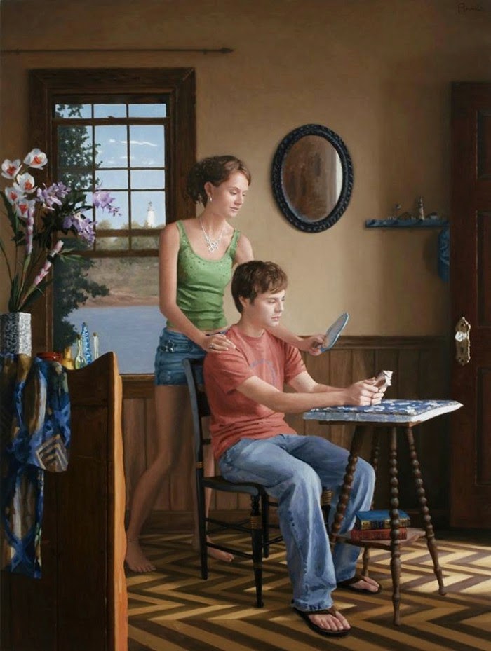 Por Amor al Arte: Charles Pompilius un pintor a tiempo completo.