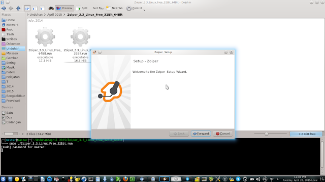 Zoiper, An Easy to Use VoIP Client for Linux