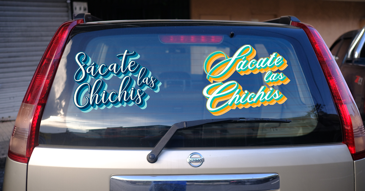 Sacate Las Chichis Sticker