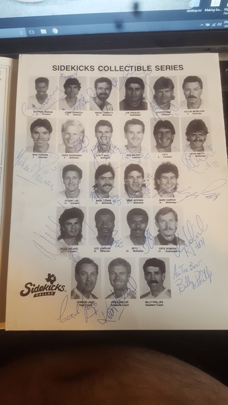 Pacific Soccer Autograph Project: March 2017