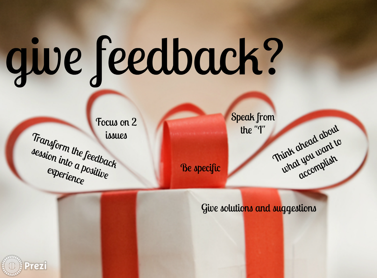 Feedback & Professional Development