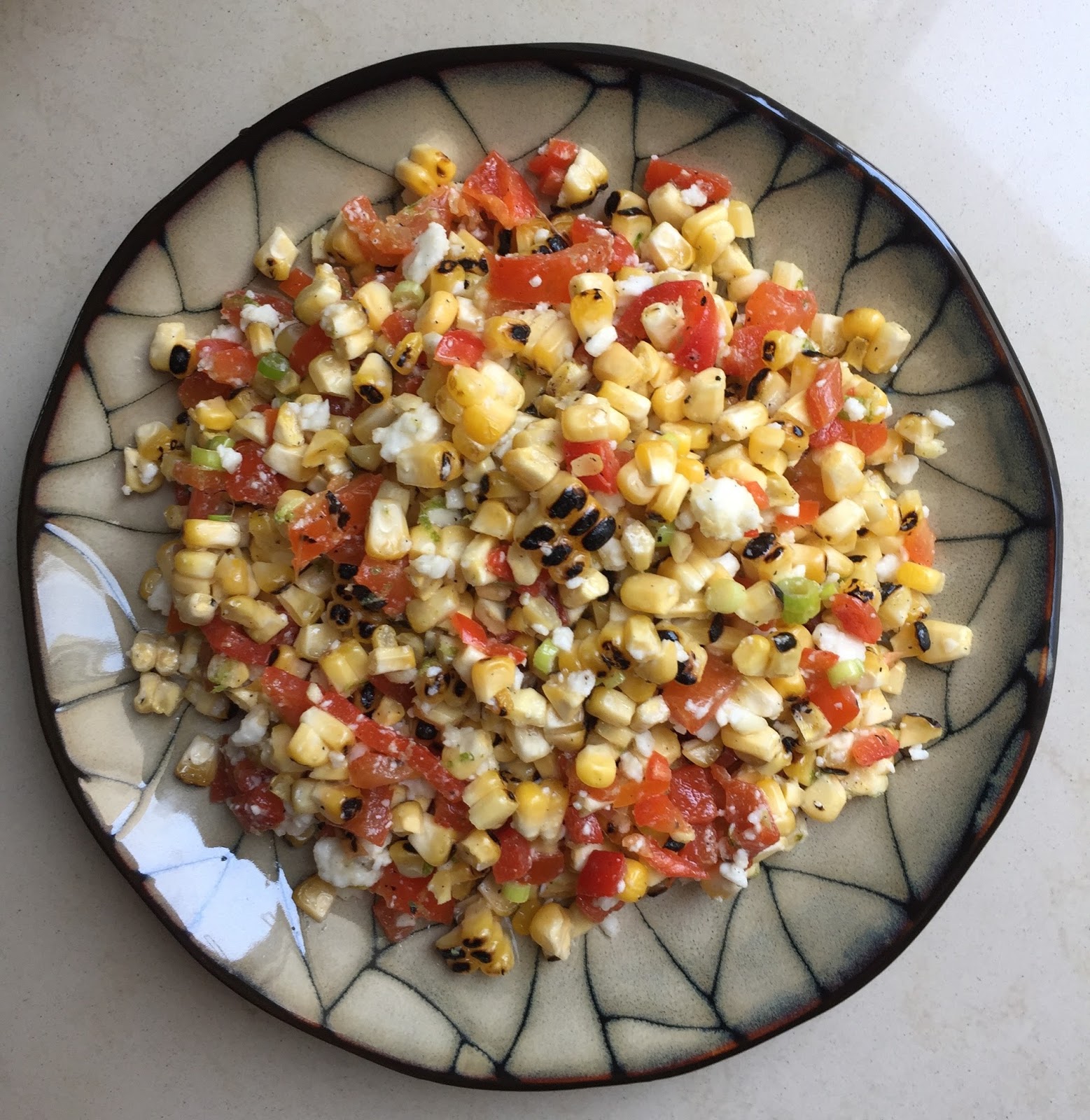 The Katamon Kitchen: Fire Roasted Corn Salad