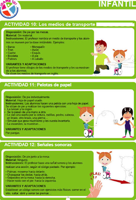 BLOG ESCOLAR. (D.Julen): DESCANSOS ACTIVOS EN EL COLEGIO