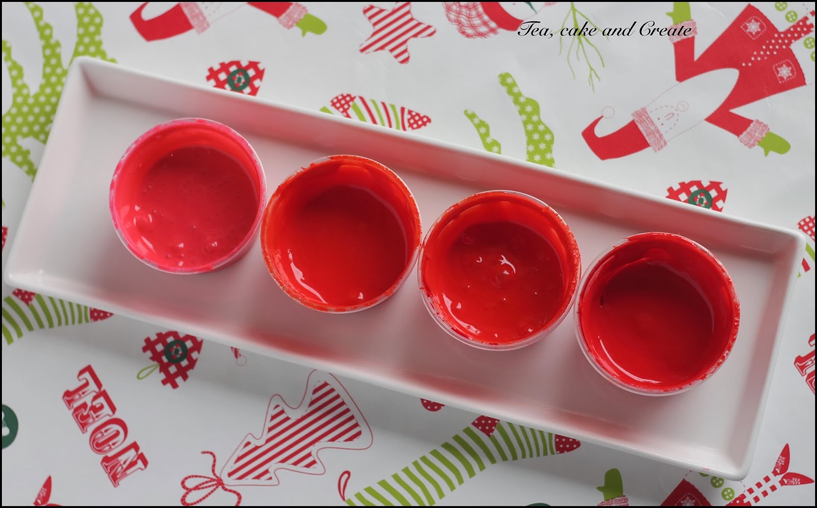 Tea, Cake & Create: Christmas Reds