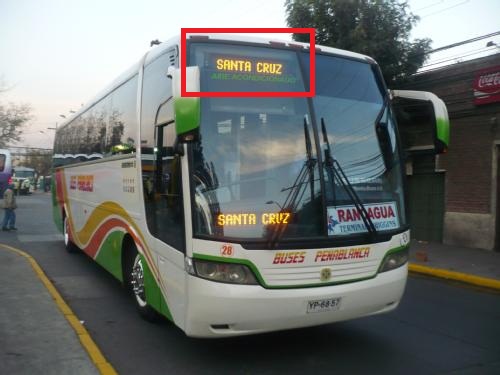 GBCD: Letrero Led - Accesorio de Buses - GBCD 2013