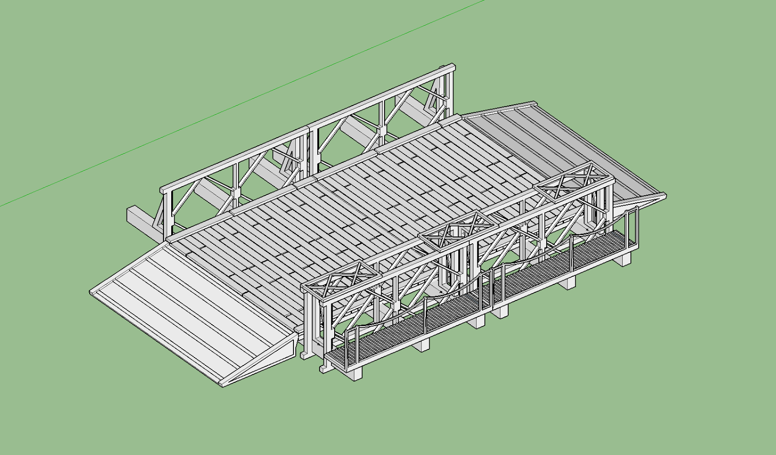 The Making of a Maker: Flames of War, 3D Printed, Bailey Bridge