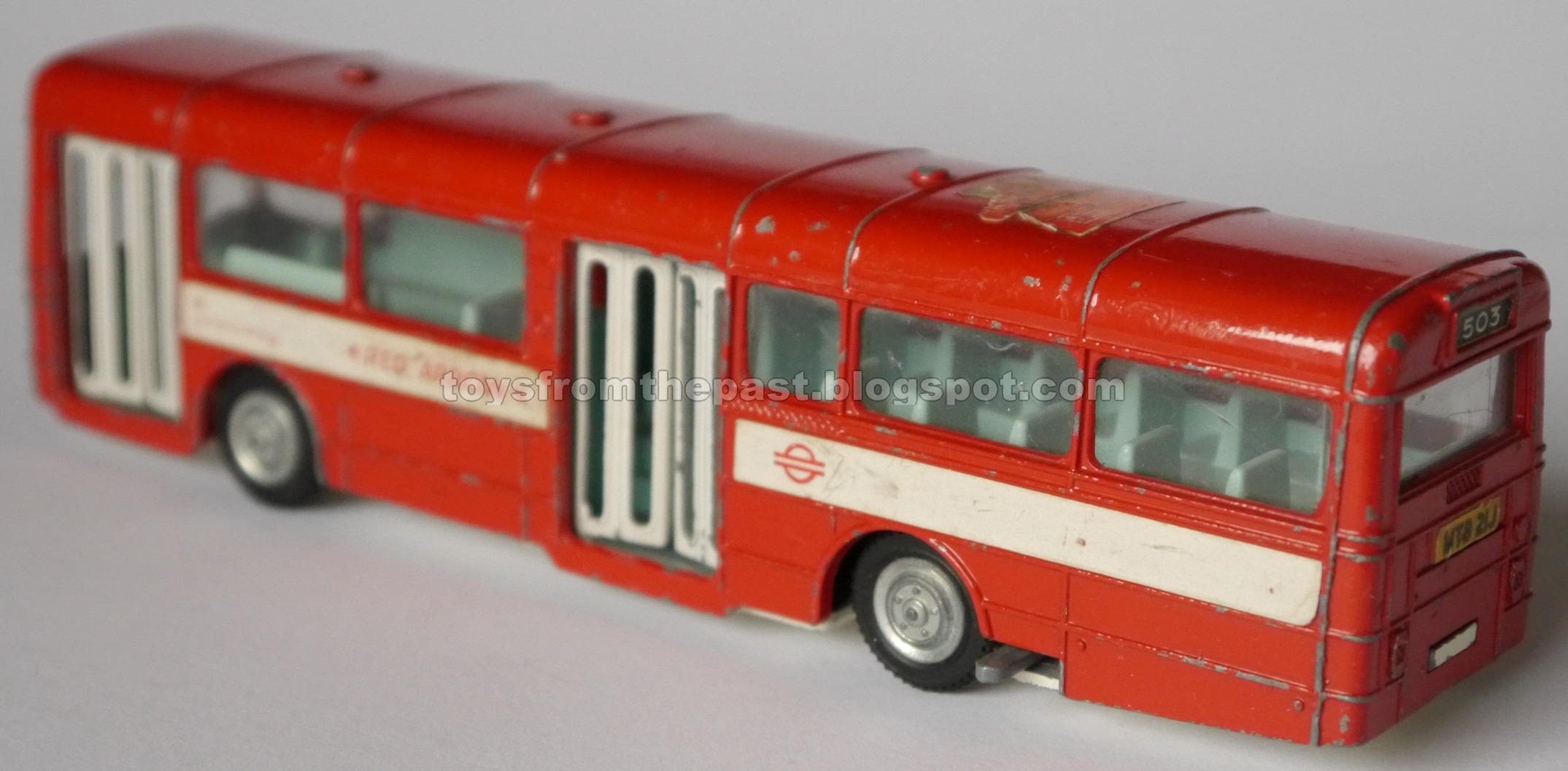 Toys from the Past: #970 DINKY TOYS – SINGLE DECKER BUS (283) (1971)