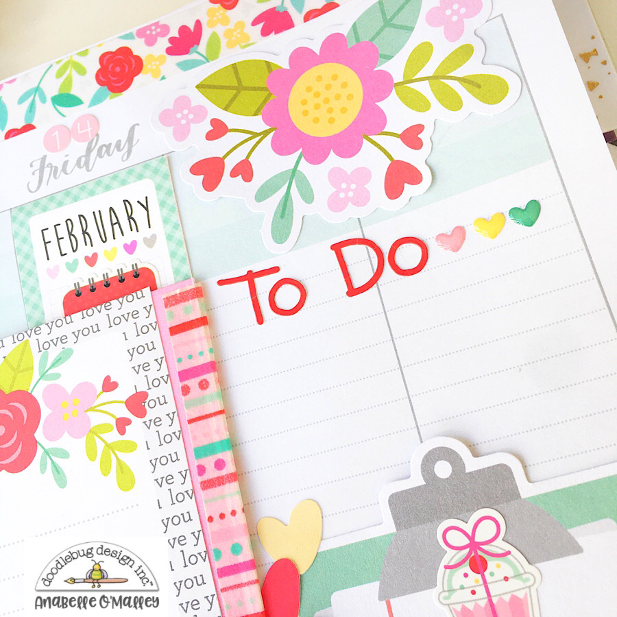 Doodlebug Design Inc Blog: LOVE NOTES PLANNER PAGES | with Anabelle