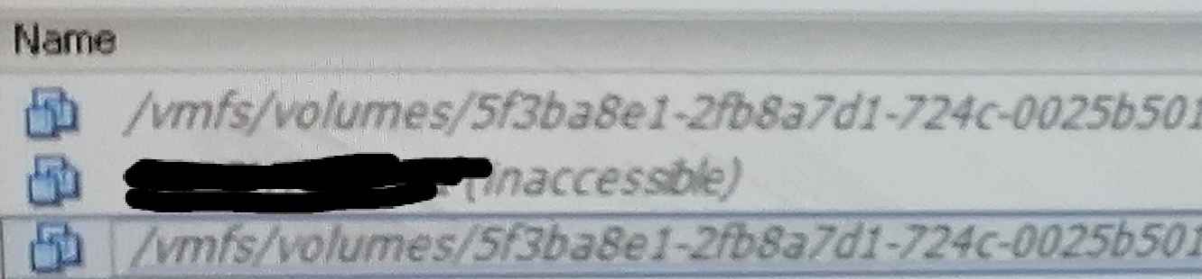 Tech Kiranangal Vmware Virtual Machines Status Showing Inaccessible Datastore Showing Empty