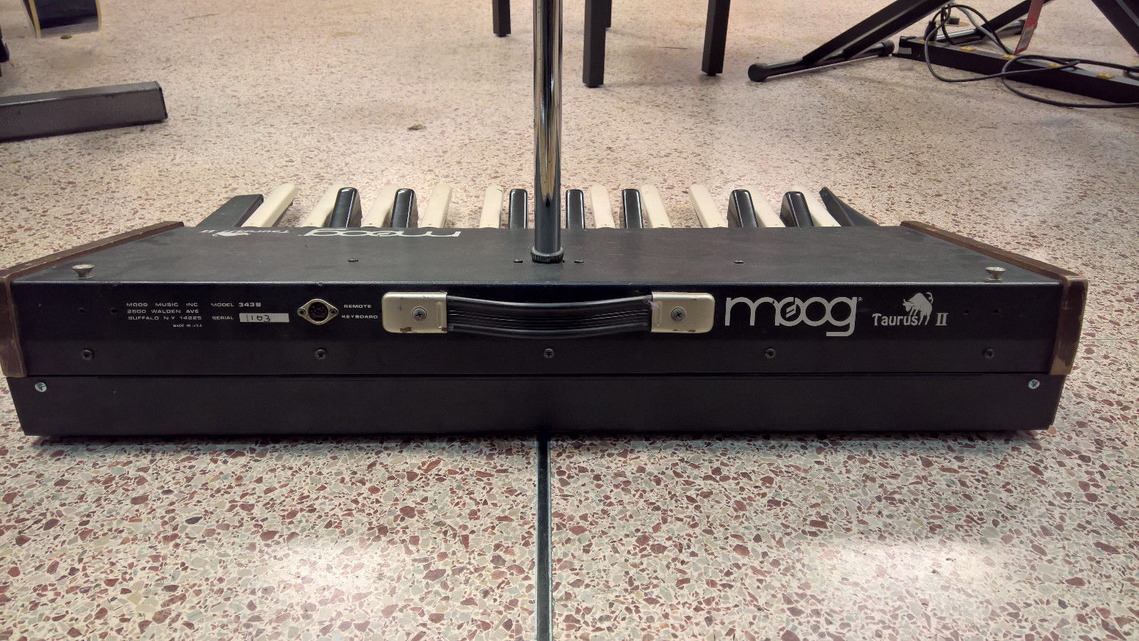 MATRIXSYNTH: Moog Taurus II Model 343A Bass Synthesizer Pedals (81-83 ...