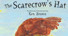 The Scarecrow's Hat - read and celebrate fall - rubber boots and elf shoes