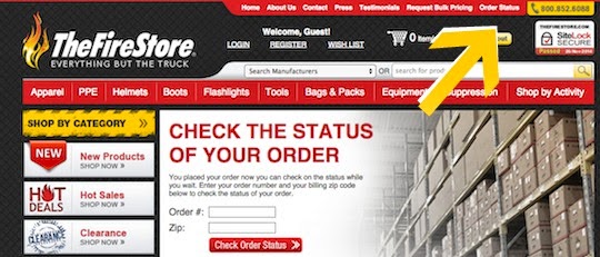 On Scene: Check your Order Status + Helpful Hints