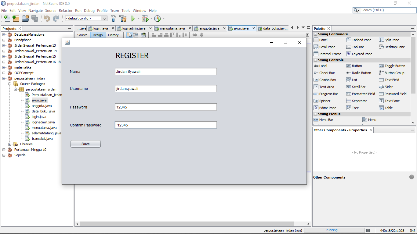 Cara Membuat Program Peminjaman Buku dengan Netbeans & XAMPP - UAS ...