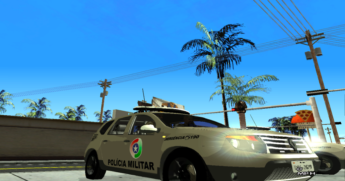 Equipe Tático PMBA: Renault Duster 2015 PPT - PMSC