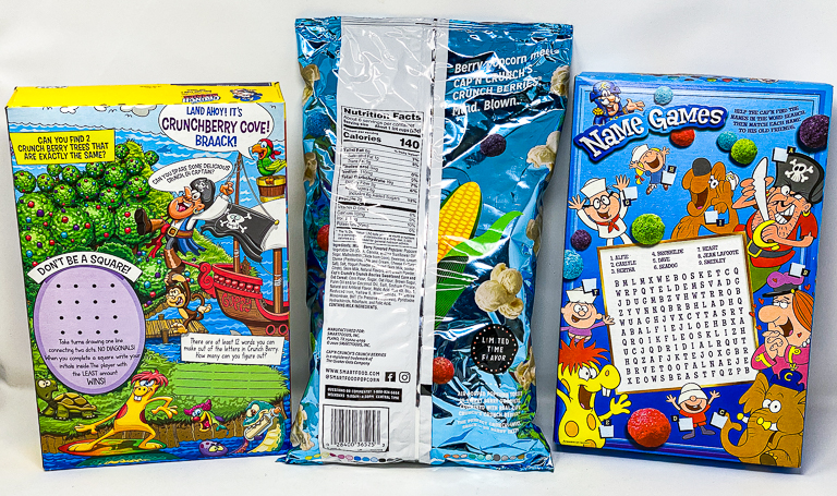 Tales of the Flowers: Smartfood Cap'n Crunch's Crunch Berries Popcorn ...