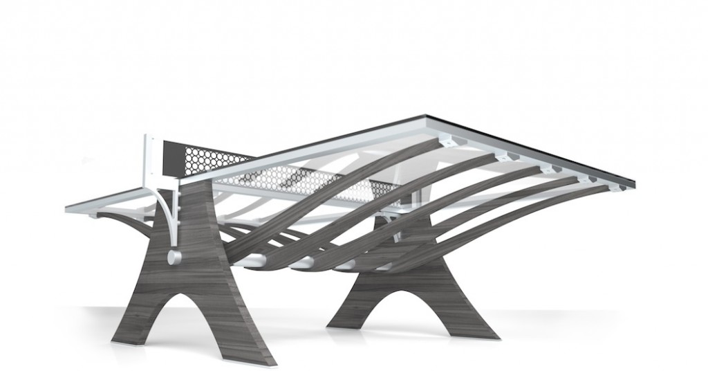 Glass Ping Pong Table