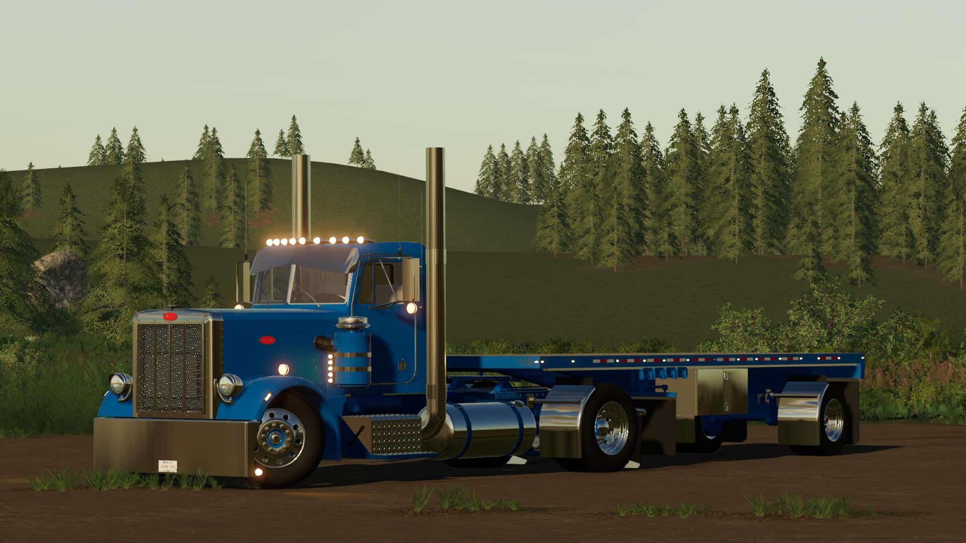 FS19 Peterbilt 359 v3.0 - FS 19 & 22 USA Mods Collection