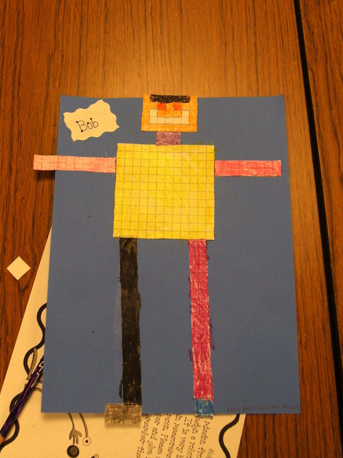 Teaching with Blonde Ambition: Perimeter and Area Robots