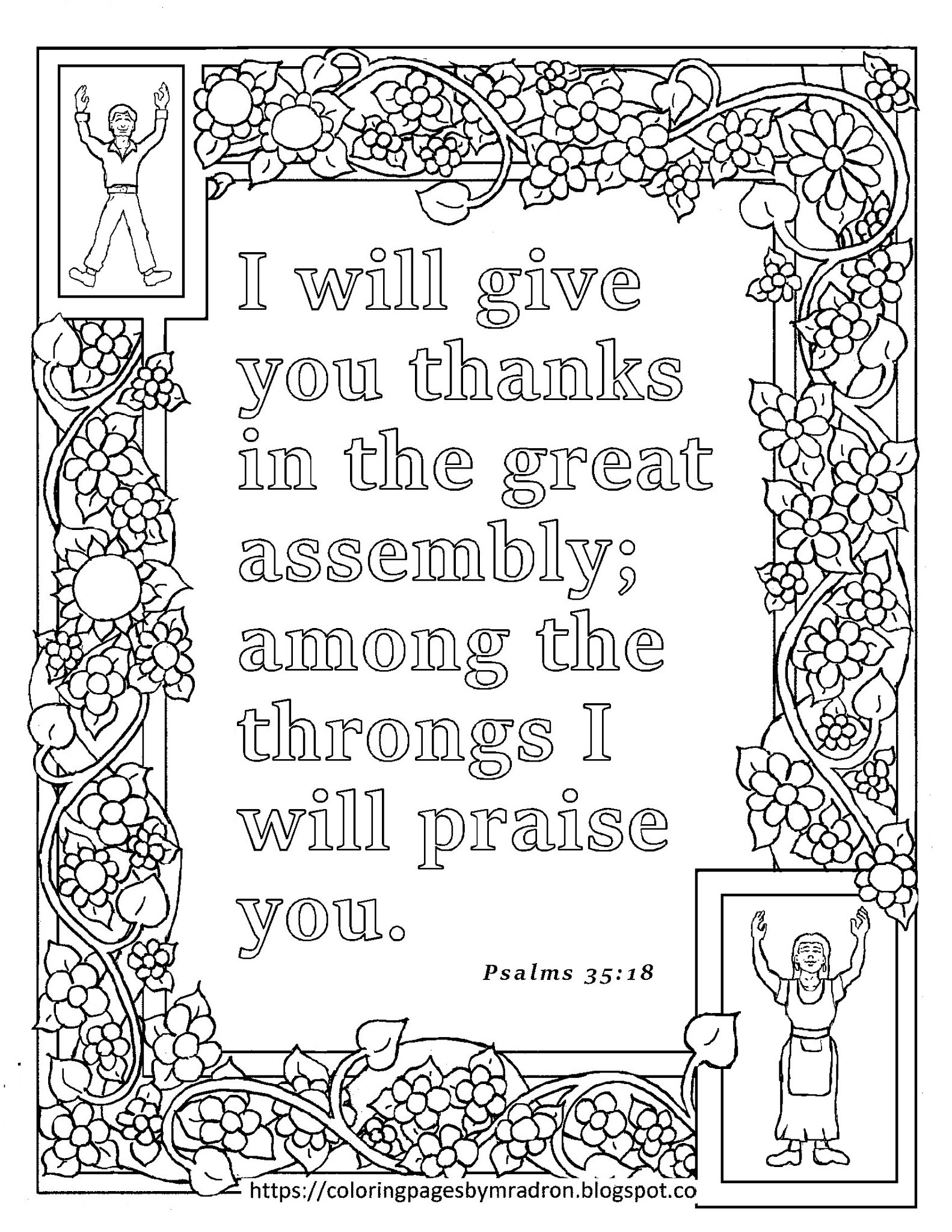 Coloring Pages for Kids by Mr. Adron: Free Print and Color Page for ...