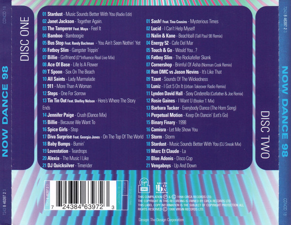 advisorymusicnet.blogspot.com: CD VA - Now Dance 98 (1998)