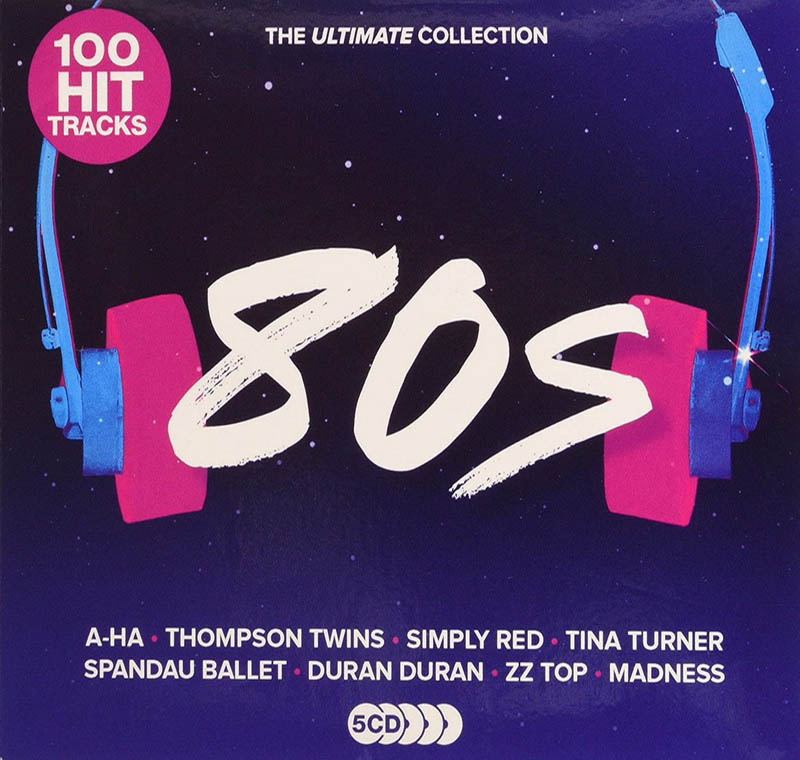 ENTRE MUSICA: 100 HITS - Tracks 80s The Ultimate Collection V.A. (5 CDs)