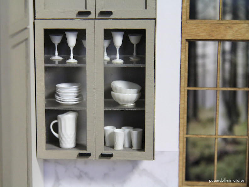 Modern Miniature Kitchen Update — Paper Doll Miniatures