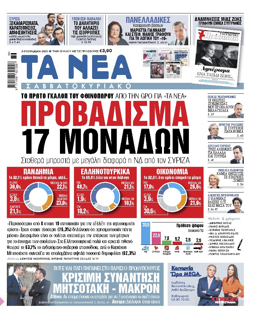 ΟΝ LINE PAPADOPOULOS: TA NEA ΣΑΒΒΑΤΟΚΥΡΙΑΚΟ