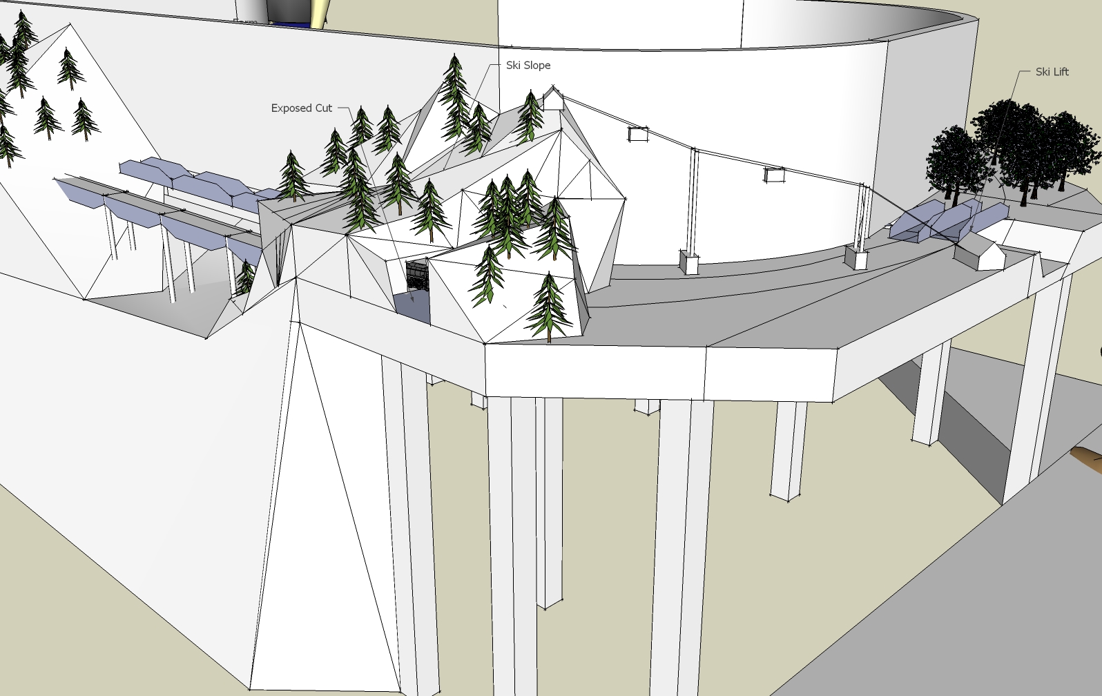 Model Railroad Design: Garage layout