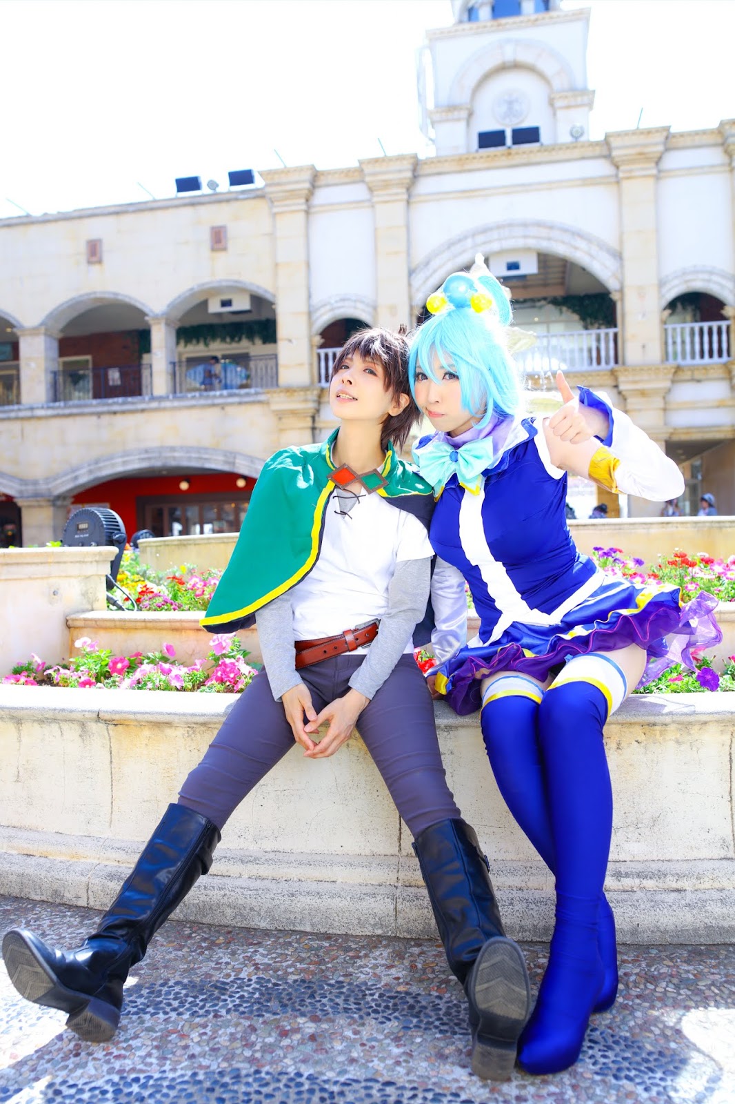 Kazuma Satou (佐藤 和真) & Aqua (アクア) - One Day - - Tamashii No Cosplayers ...