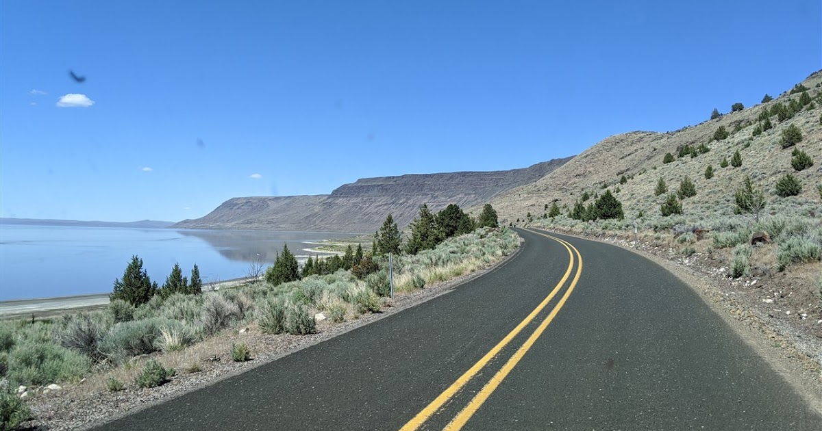 The Road Goes Ever On: Lake Abert and Abert Rim: On To Oregon