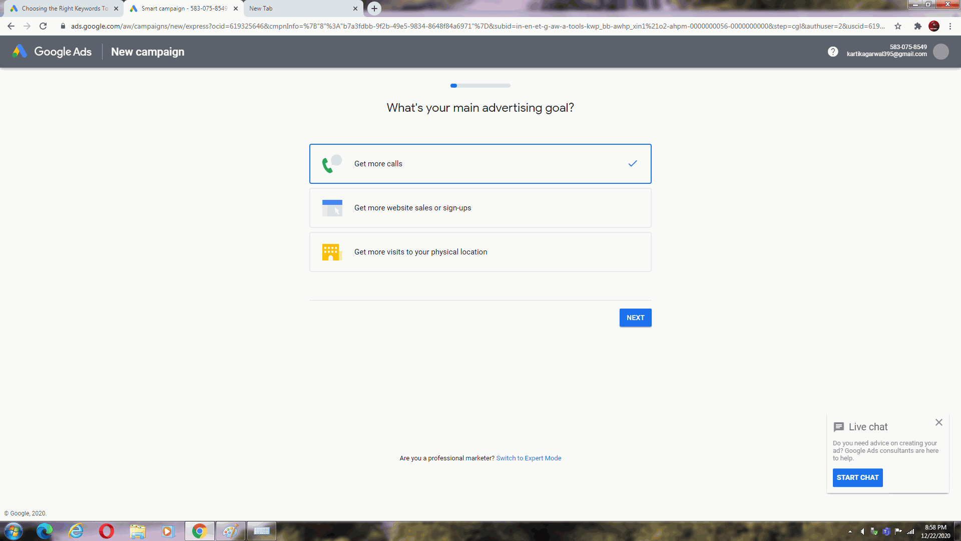 How to use Google Keyword Planner without creating an ad - Kartik Agarwal