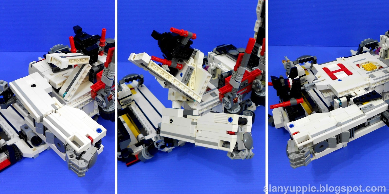 Alanyuppie's LEGO Transformers: LEGO Metroplex: Part 3 of 3: Base Mode