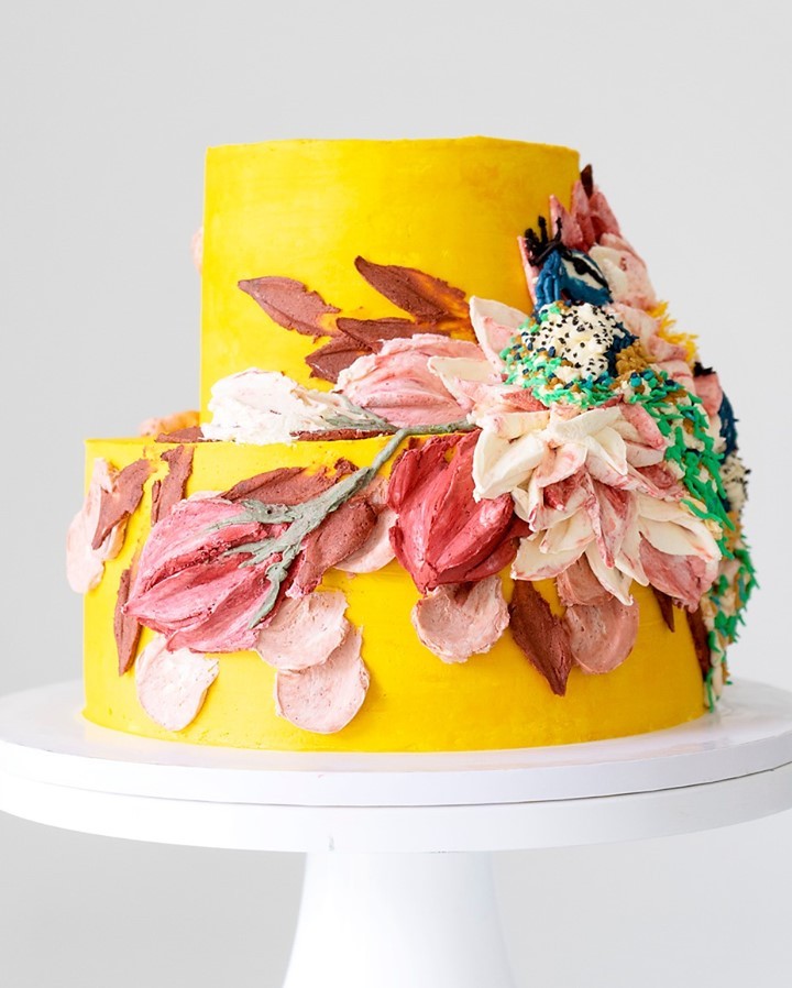 38 Hand-Painted Cake Ideas: Edible Works of Art | MÉLÒDÝ JACÒB