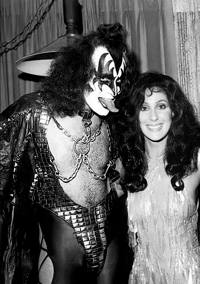 Photos of Cher and Gene Simmons During Their Short Dating in 1979 ...