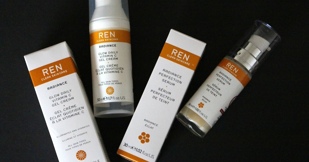 REN Clean Skincare: Radiance Perfection Serum and Glow Daily Vitamin C ...