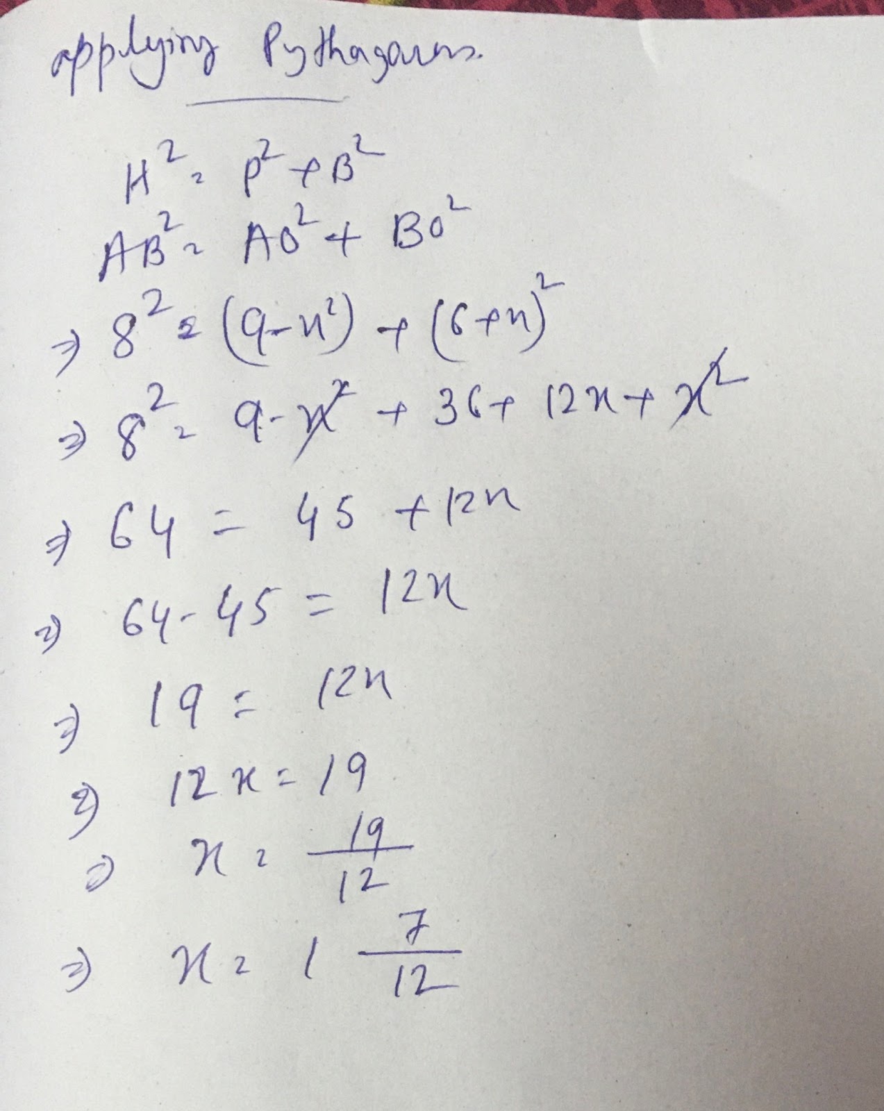 Update ANS: Class 9 ICSE SELINA MATH EX 13A question 6