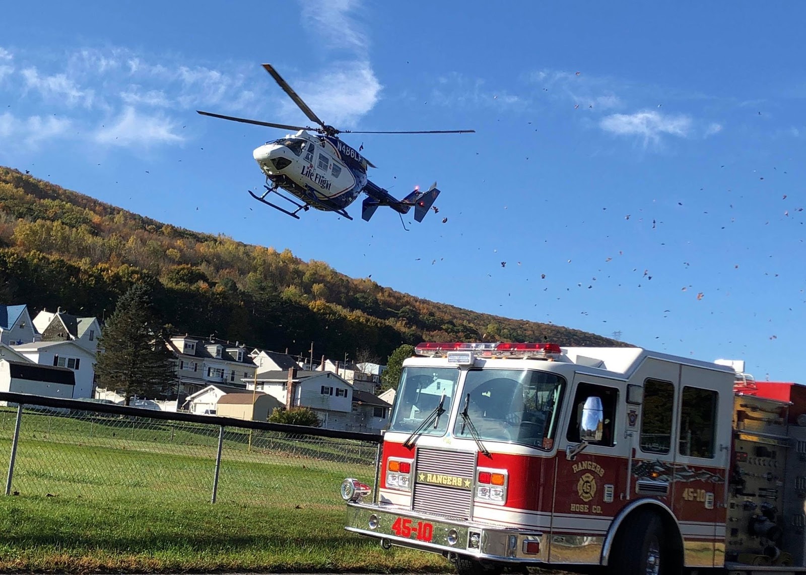 One Flown After Motorcycle Crash in Girardville Saturday Morning One Flown After Motorcycle Crash in Girardville Saturday Morning