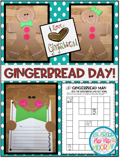 1st Grade Hip Hip Hooray!: Gingerbread Day!