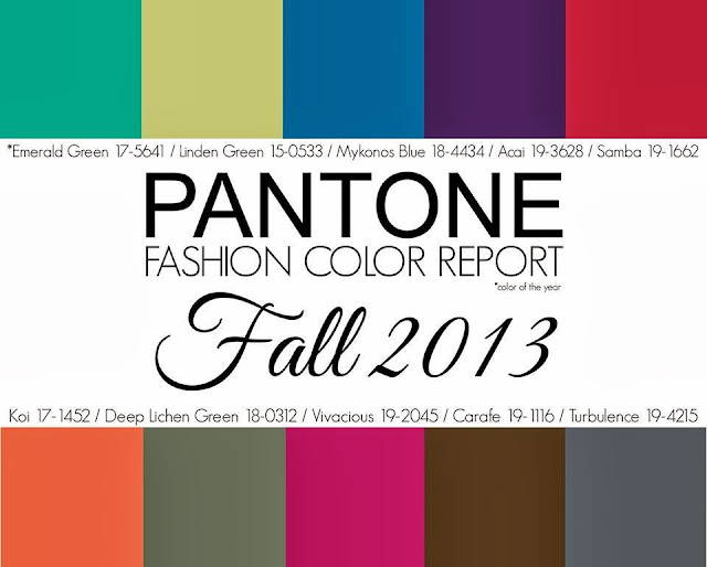 Simply Lavish : 2013 Pantone Fall Colors