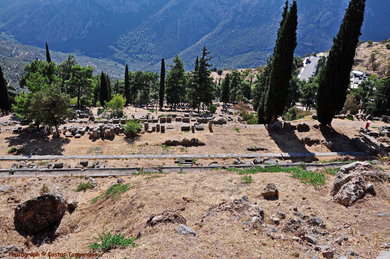 Nature Digital : At Delphi, Greece. Στο ιερό των Δελφών..!