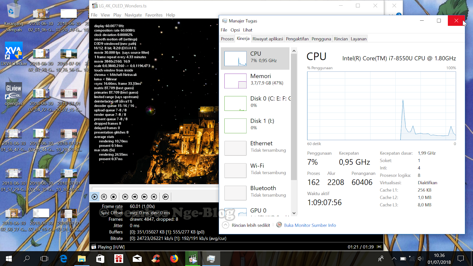 Bisakah iGPU Intel UHD Graphics 620 Memainkan Konten HEVC - Gembos Nge-Blog