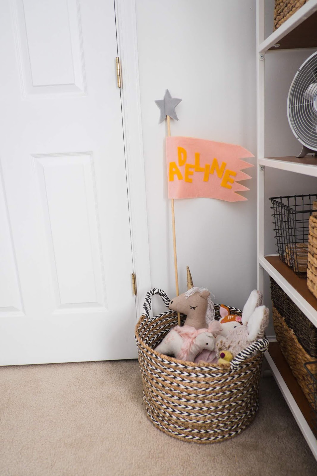 Domestic Fashionista: Felt Name Flags